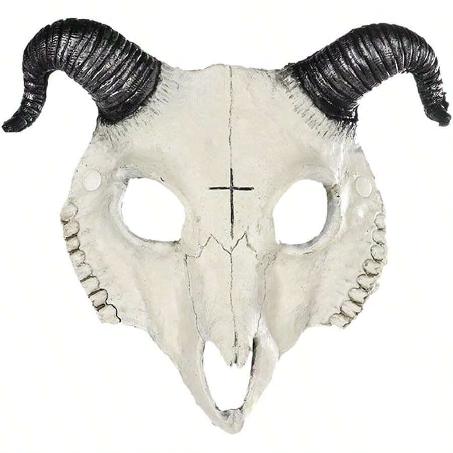 Local Shipping Adult Full Face Mask Animal Skull Mask Realistic Scary ...