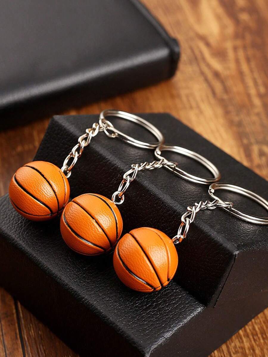Basketball Shaped Creative Pendant, Basketball Star Memorial Accessory ...