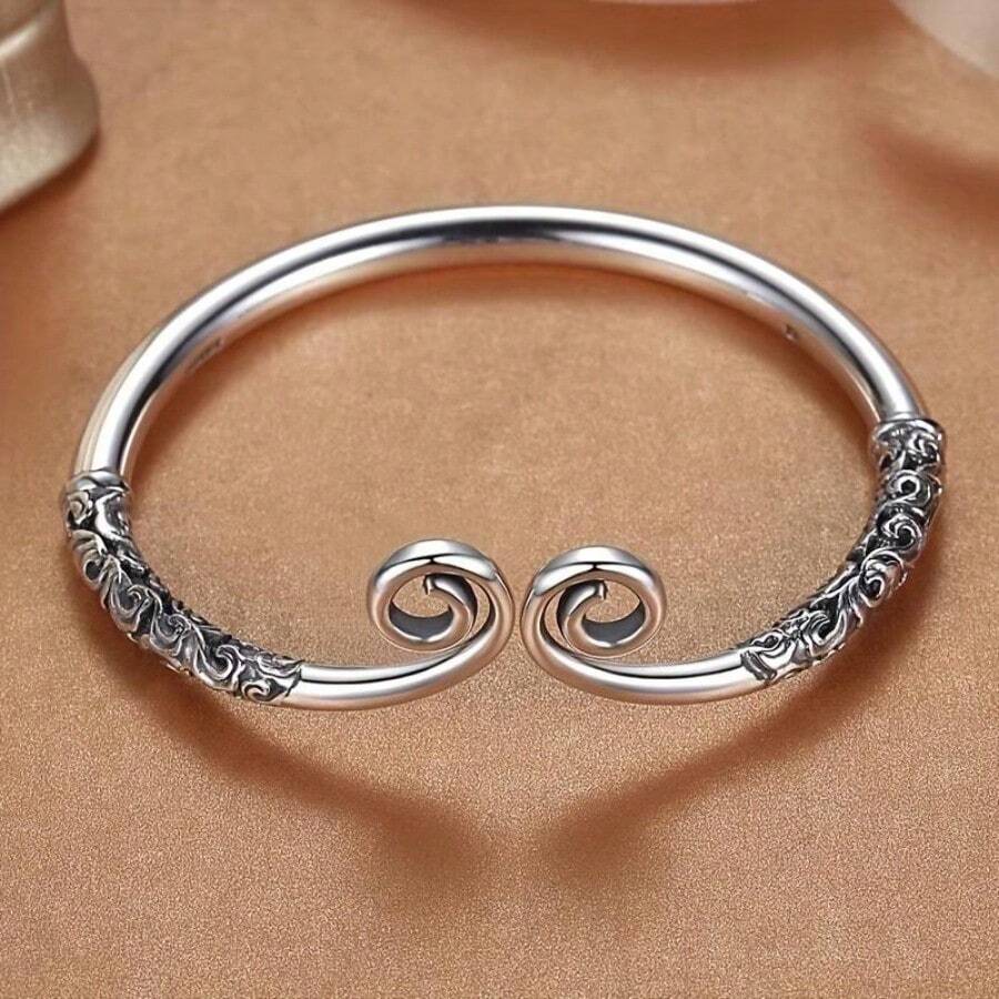 Wukong Retro Bracelet, Tightening Curse Bracelet And Ring, Women's ...