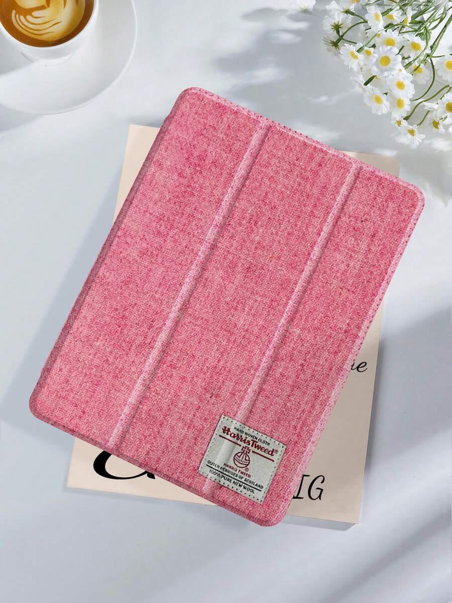 Patrón de textura de lino compatible con iPad 9.7/10.2/10.5/10.9/12.9 ...