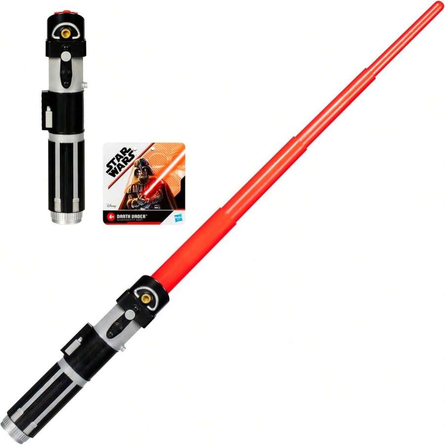 Star Wars Lightsaber Darth Vader Extendable Red Lightsaber Role Play ...