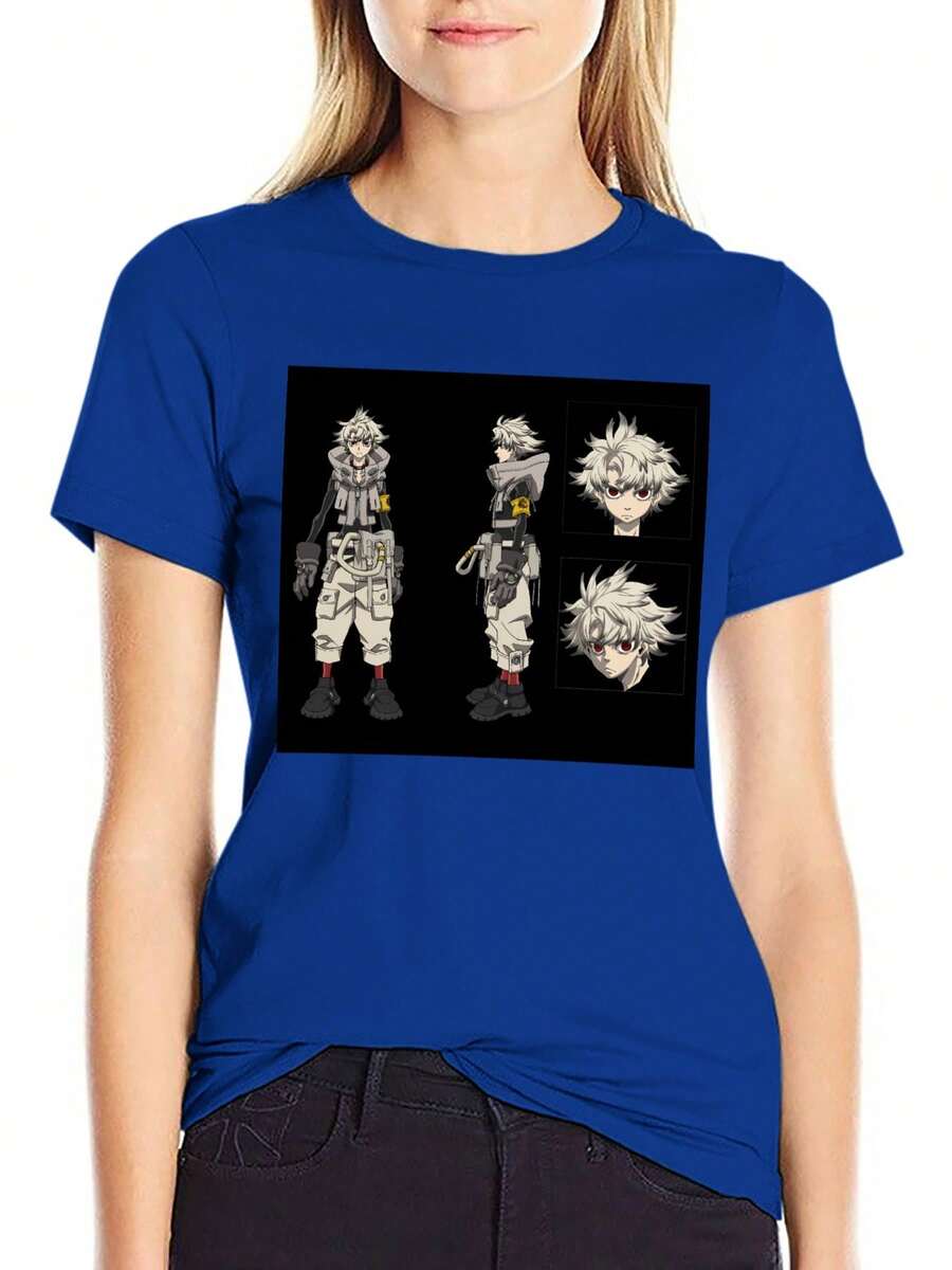 T-Shirt RUDO SUREBREC CHARACTER SHEET-Tattoo Of The Abyss: Gachiakuta ...