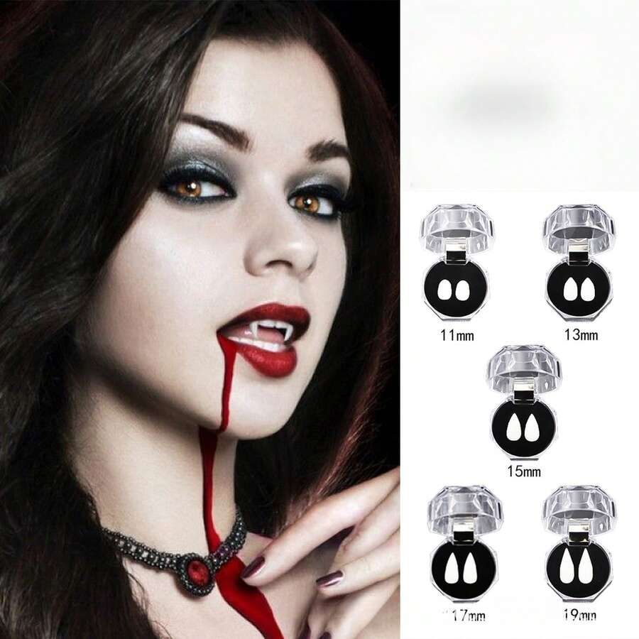 Halloween Small Tiger Teeth Fake Teeth Vampire Zombie Teeth Cosplay ...