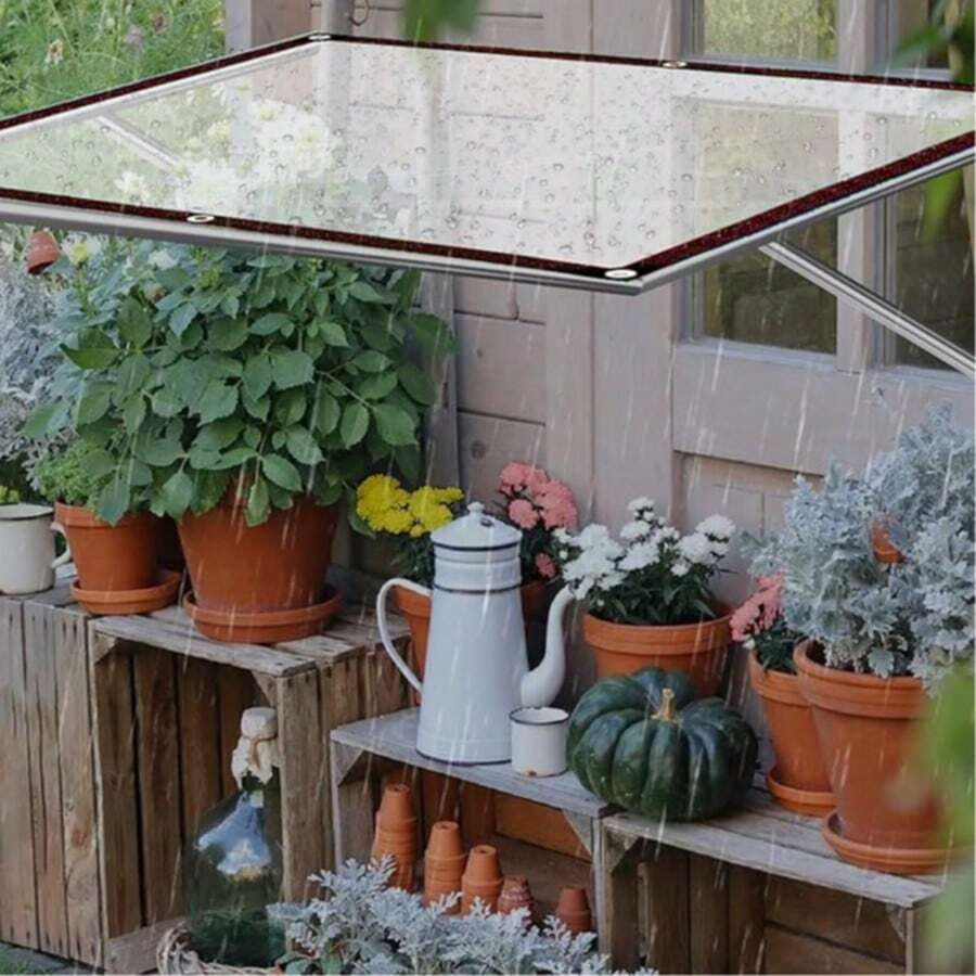 1PC Waterproof Rain Cover, Rain Cloth, Rain Net, Transparent, Tear ...