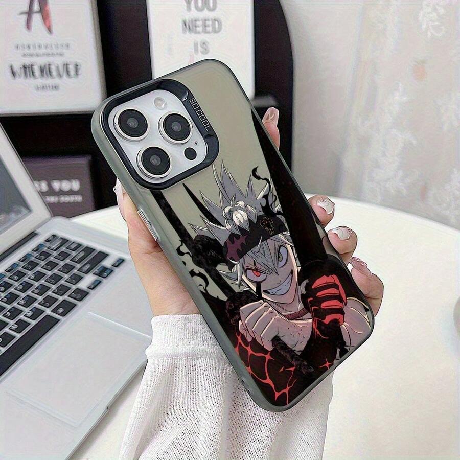 Gothic Anime Boy A-Asta Phone Case Compatible With IPhone 16, 16e, 15 ...
