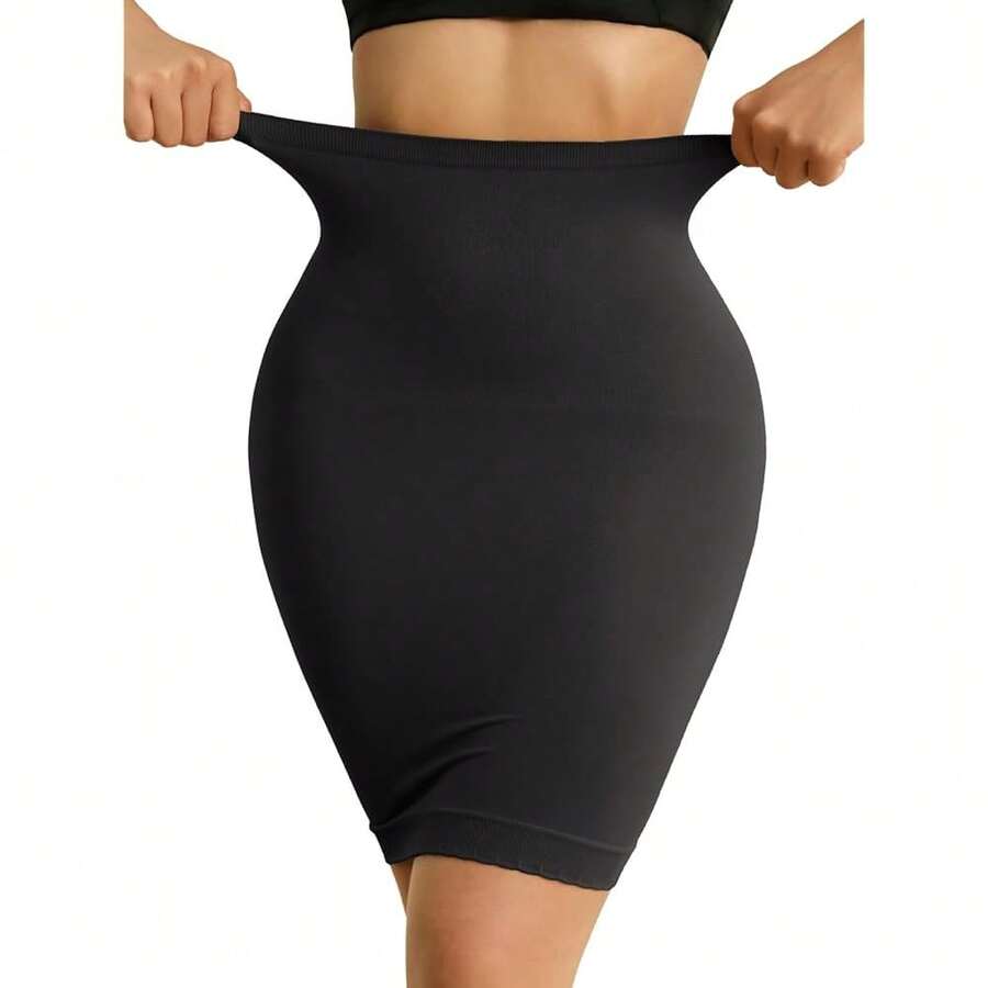 Shapewear Slips Seamless Tummy Control Half Slip Under Dress Tight ...
