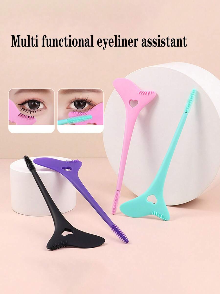 1 Stück neue Silikon Multi-Funktions Eyeliner Schablone, Eyeliner ...