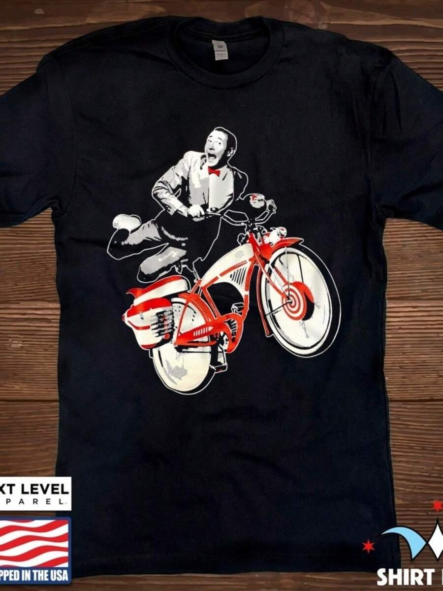 PEE WEE HERMAN BIKE T-SHIRT | SHEIN USA