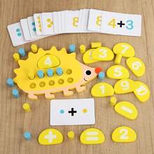 Sensory Toys Autistic Children Number Calculate Board Kids Mathematical ...