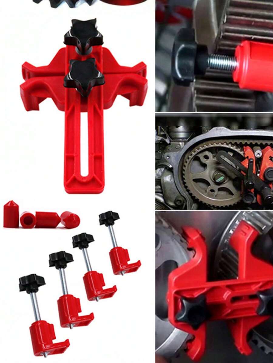 Universal Camshaft Dual Cam Clamp Alignment Car Engine Timing Belt Fix ...