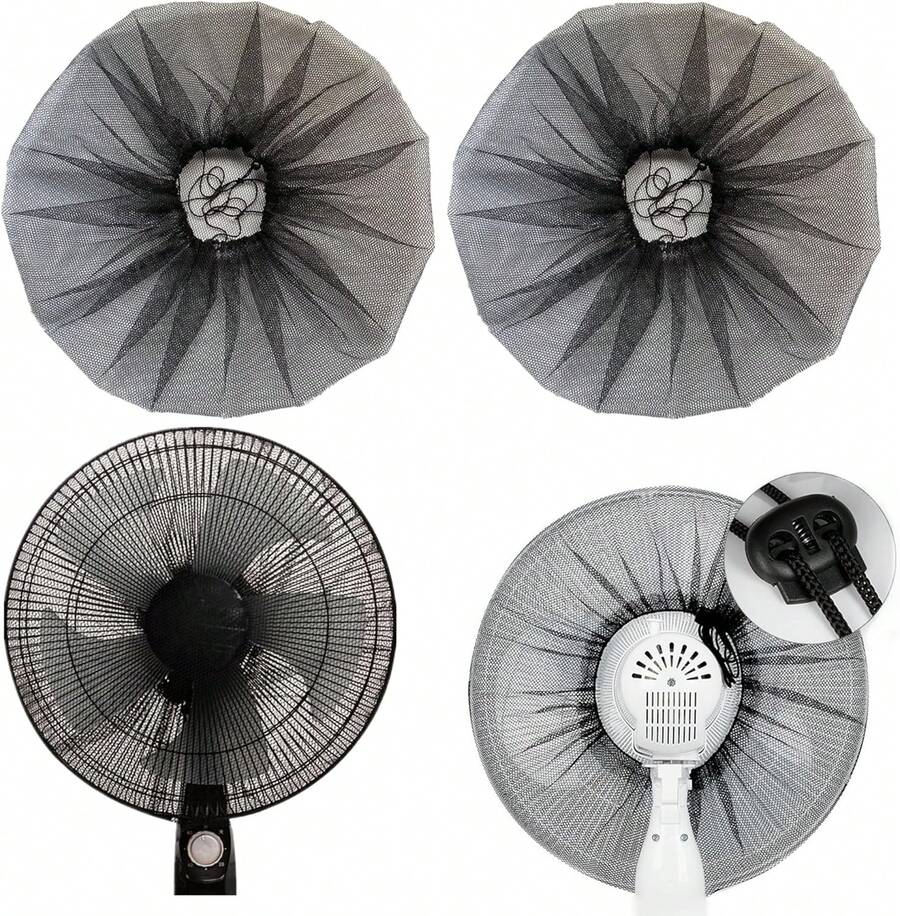 Fan Covers For 12 Inch Oscillating Table Fan,Mesh Cover For Kid And ...