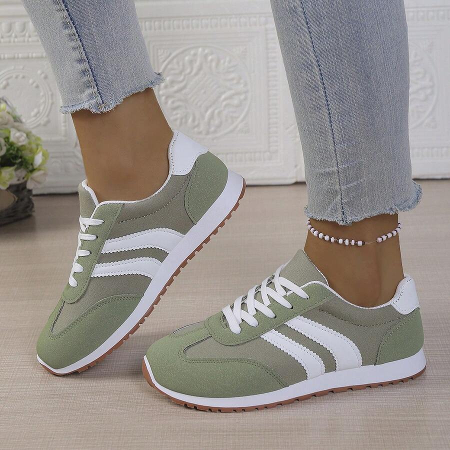 2025 Autumn New Lightweight Soft Bottom Casual Flat Sneakers For Women ...
