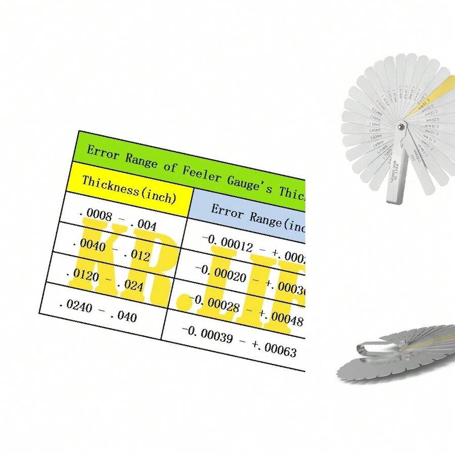 32 - Blade Precision Spark Plug Gapping Filler Stainless Steel Feeler ...