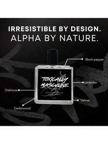 Toxically Masculine - Pheromone Infused Eau De Cologne (100 Ml) | SHEIN USA