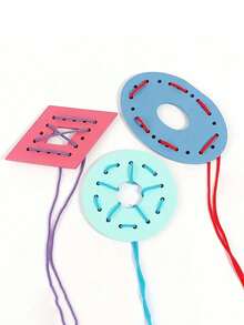 Wooden Stringing Toys - Early Learning Educational Tools Stringing ...