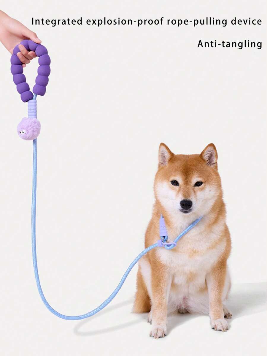 1pc, Dog Training Pulling Rope Anti-Explosion Shock Rope, Small And ...