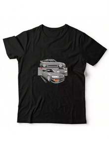90s JDM CR Hatch Car Graphic T-Shirt_336_t1 | SHEIN USA