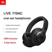 Fones de ouvido Bluetooth JBL LIVE 770NC com cancelamento de ruído ...