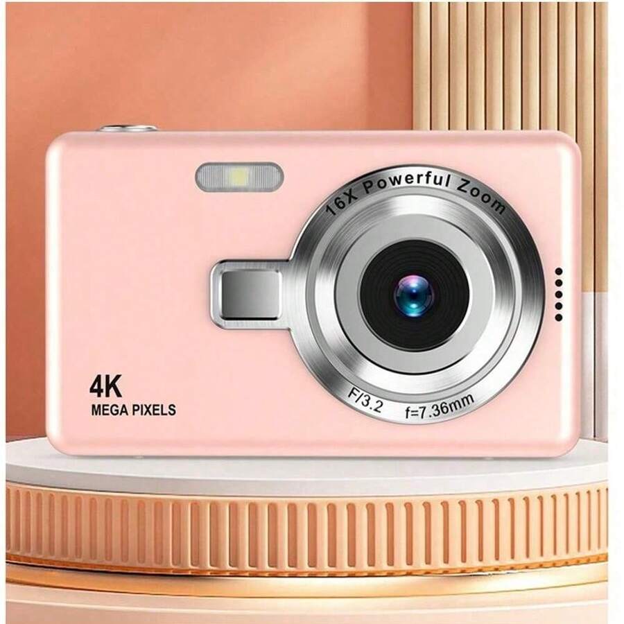 Auto Focus 48MP 4K Face Detection 2.4-Inch 16X Zoom Rechargeable ...