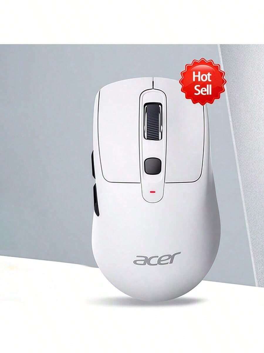 Acer OMR227 Wireless Office Mouse With Quiet Buttons, Multi-Device ...