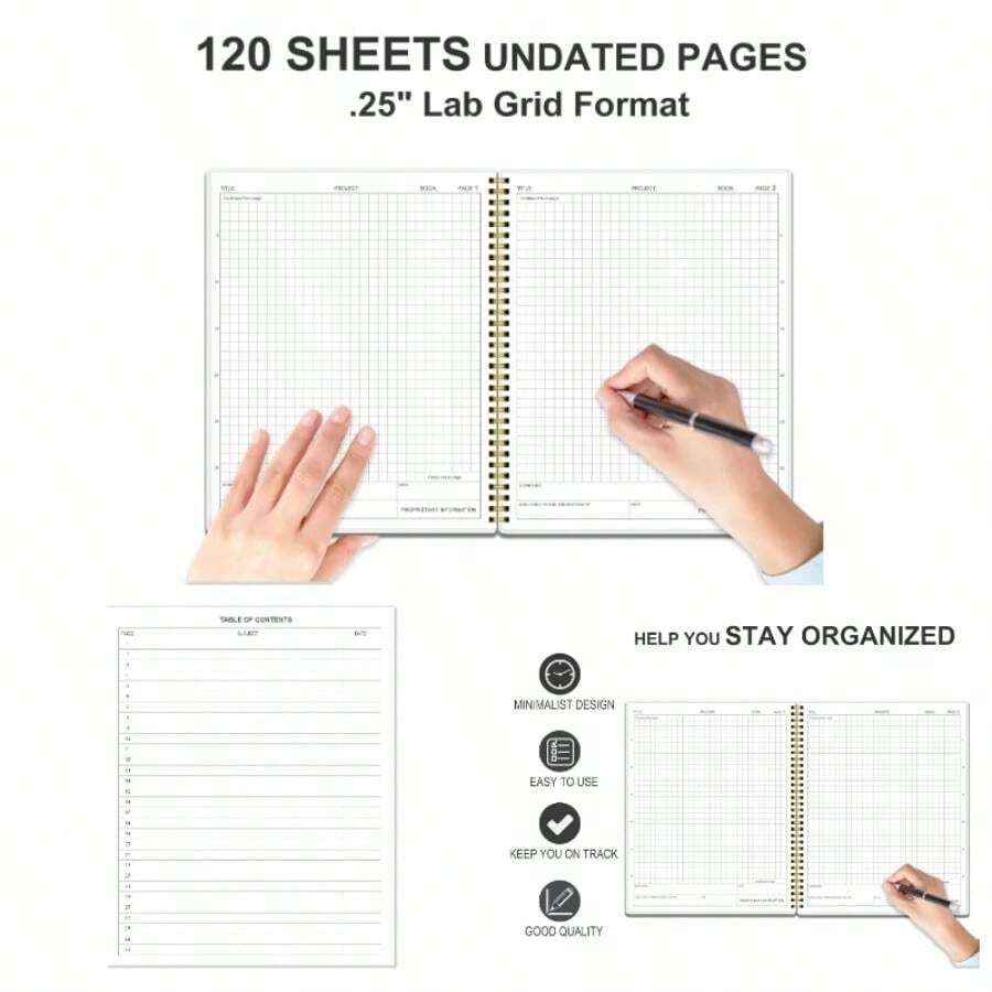 Tuun Fuplan Lab NotebookLaboratory Notebook - 25 Grid Format Laboratory ...