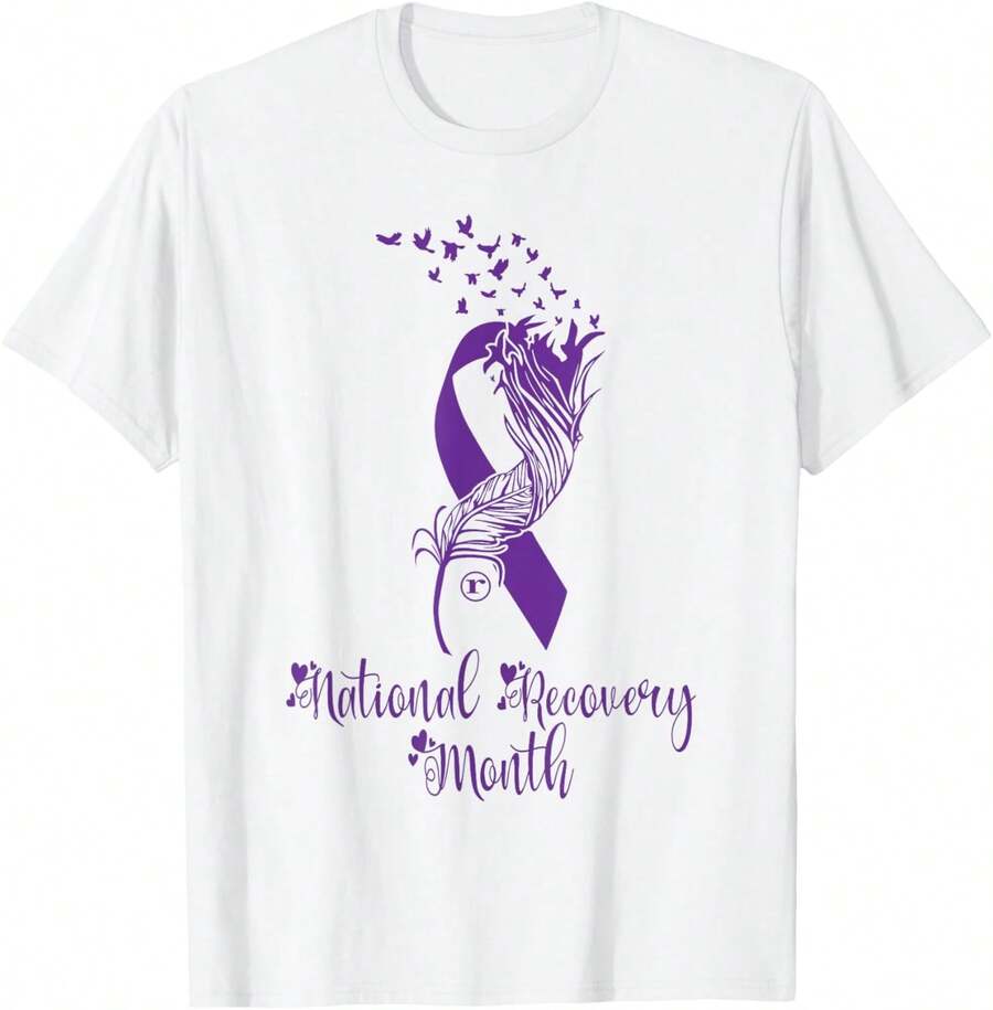 National Recovery Month Warrior Addiction Recovery Awareness Perfect ...