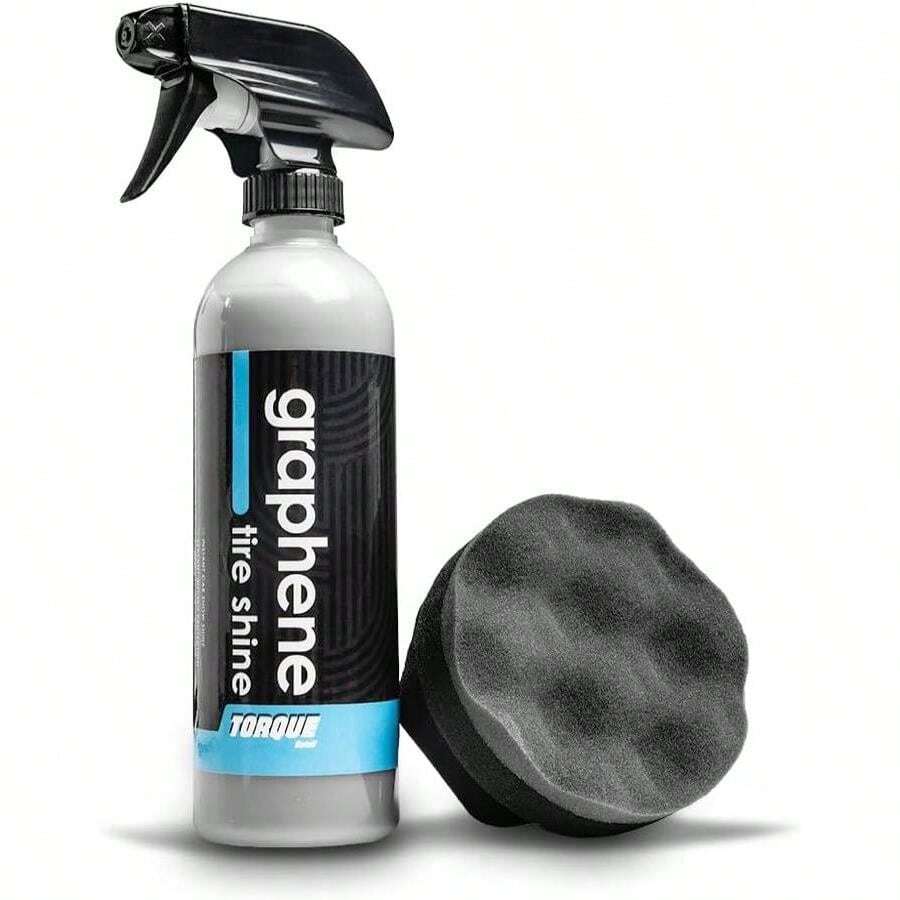 Torque Detail Graphene Tire Shine Spray - Long Lasting Deep Black Shine ...