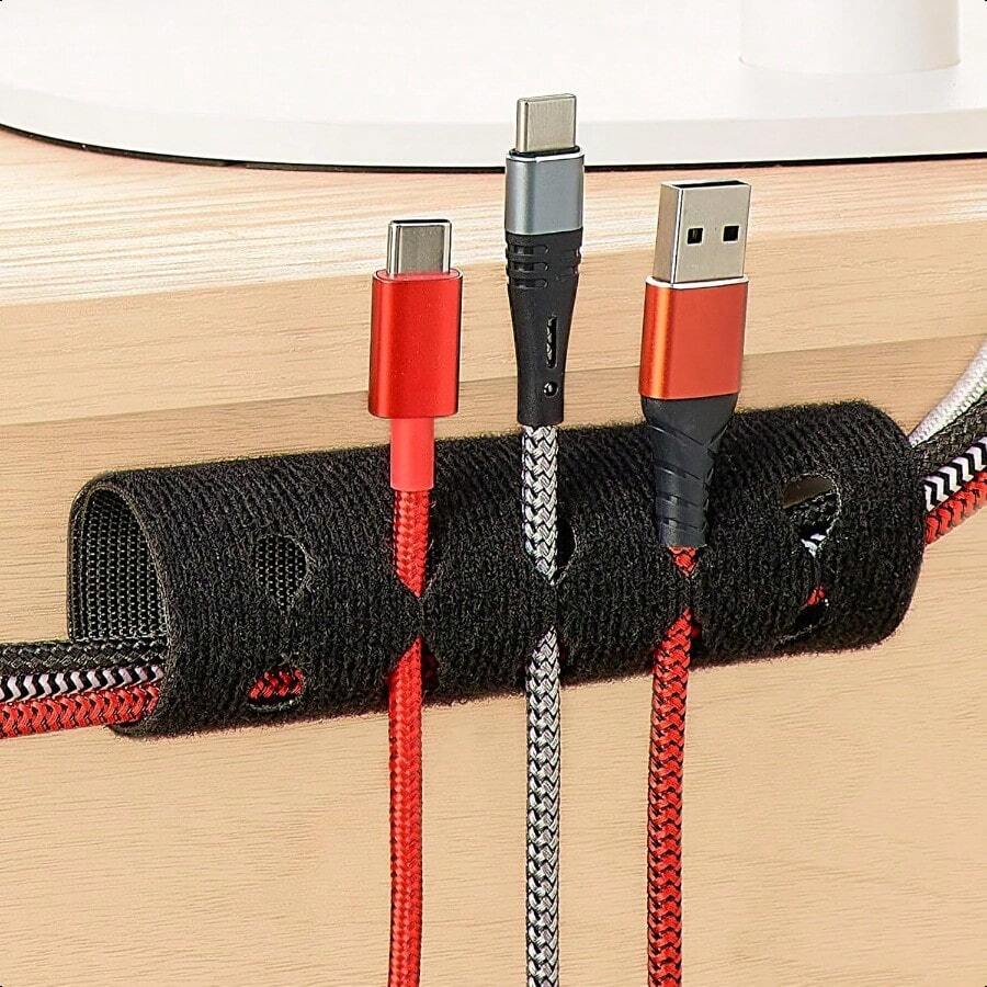 Cord Organizer For Desk Cable Management Nightstand Organization Unique ...