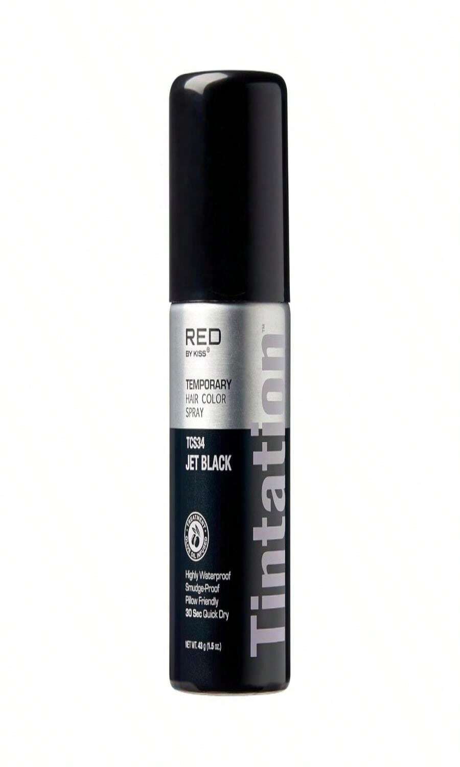 Kiss Gray Hair Concealer - Temporary Tintation Color Spray For Root ...