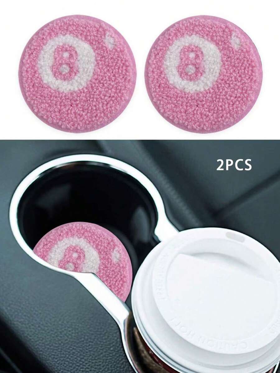 2pcs Pink Octopus Cup Coasters, Non-Slip Heat Resistant Decorative ...