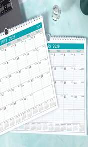 Calendar 2025-2026, 18 Months Wall Calendar From July 2025 To December ...