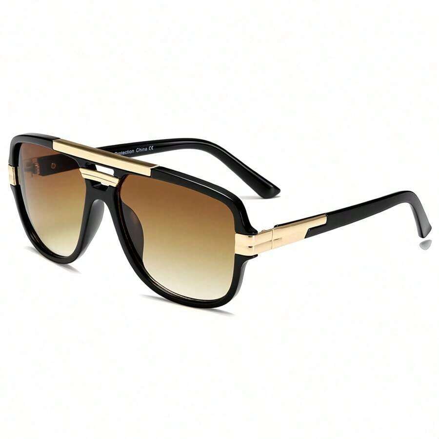 Oversize Classic Cool Vintage Square Glasses For Men Shades Large Pilot ...