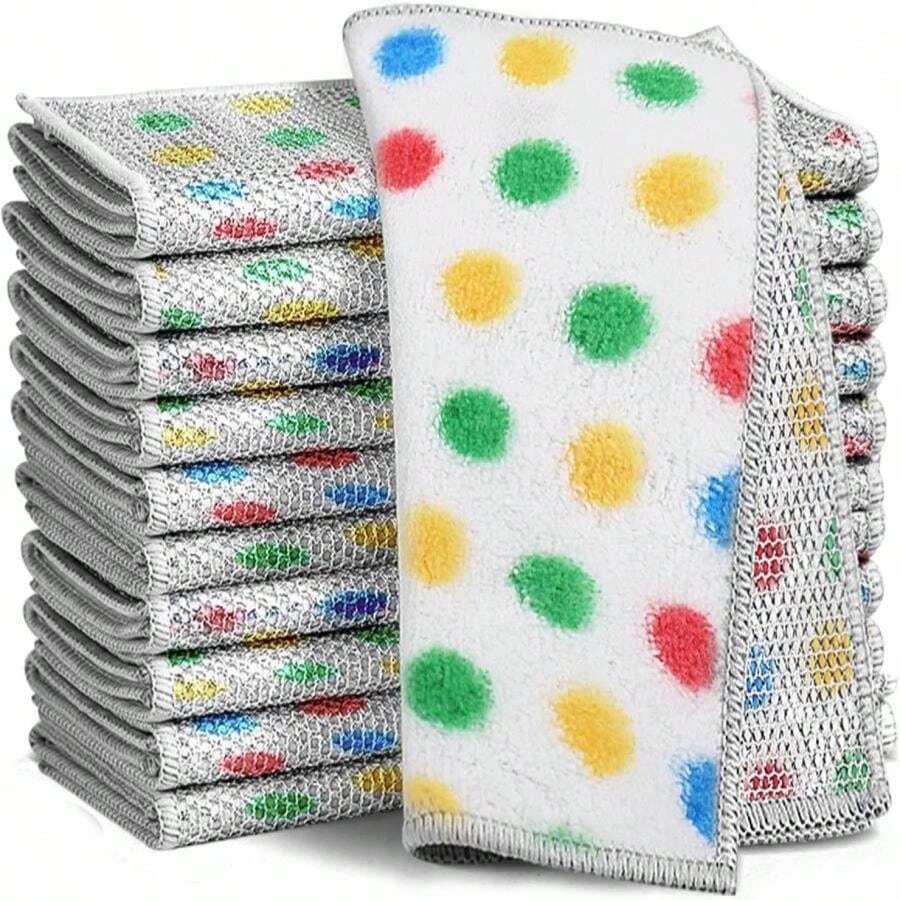 XANGNIER 10 Pcs Non Scratch Wire Dishcloth,2025 New Upgrade Steel Wool ...