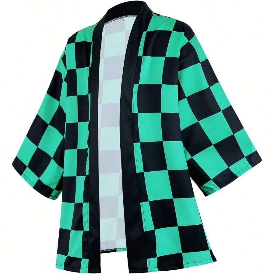 Kimono de Tanjiro y Zenitsu, disfraz de cosplay de Anime | Mode de ...