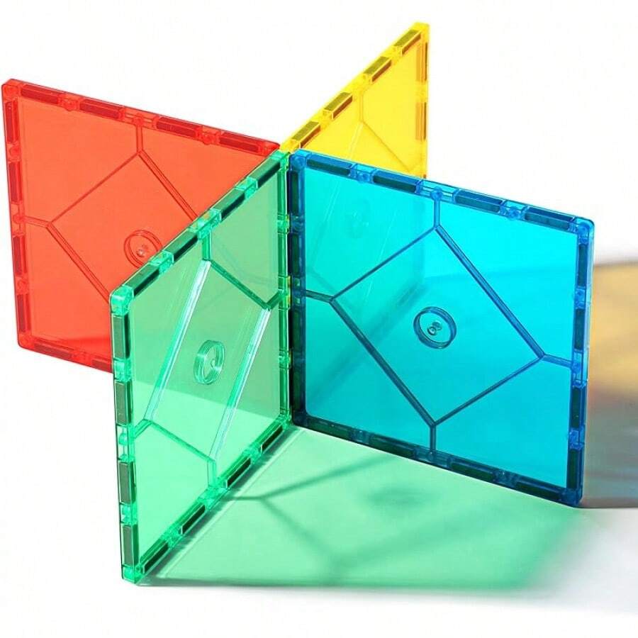 Magnetic TilesToys, Magnetic Building Blocks STEM Magnet Building Set ...