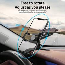 360 Degree Adjustable Universal Car Phone Holder Dashboard Mount ...
