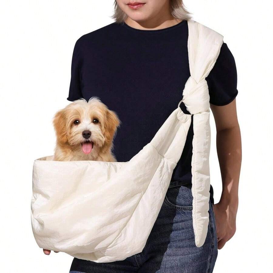 Dog Sling, Strap Puppy Sling 5 - 12lbs Small Dogs, Ultralight Travel ...