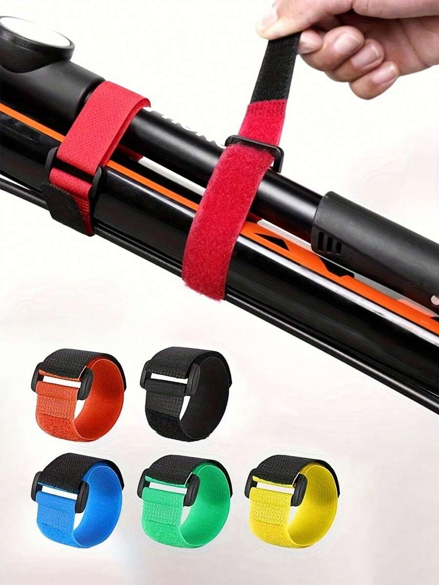 20pcs Reusable Hook And Loop Cable Ties, Self-Adhesive Wire Organizer ...