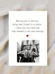 [Customized] Personalized Custom Photo Greeting Cards With Envelope ...