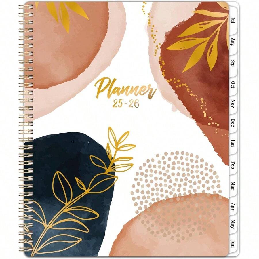 20252026 Planner Calendar From JUL 2025 To JUN 2026 9" X 11" Planner ...