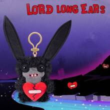 ZURU Fuggler Key Rings 5 Inch (Lord Long Ears-Black) Ugly Monster Plush ...