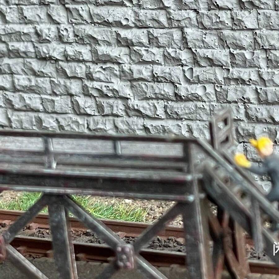 HO SCALE 1:87 Train Model Railroad Slope Protection For Architectural ...