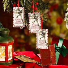 10Set Santa Claus Magic Key Decorations Party Favors Package, Including ...