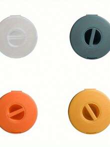 Rotatable Cable Organizer Box - Compact & Portable, Round Design For ...