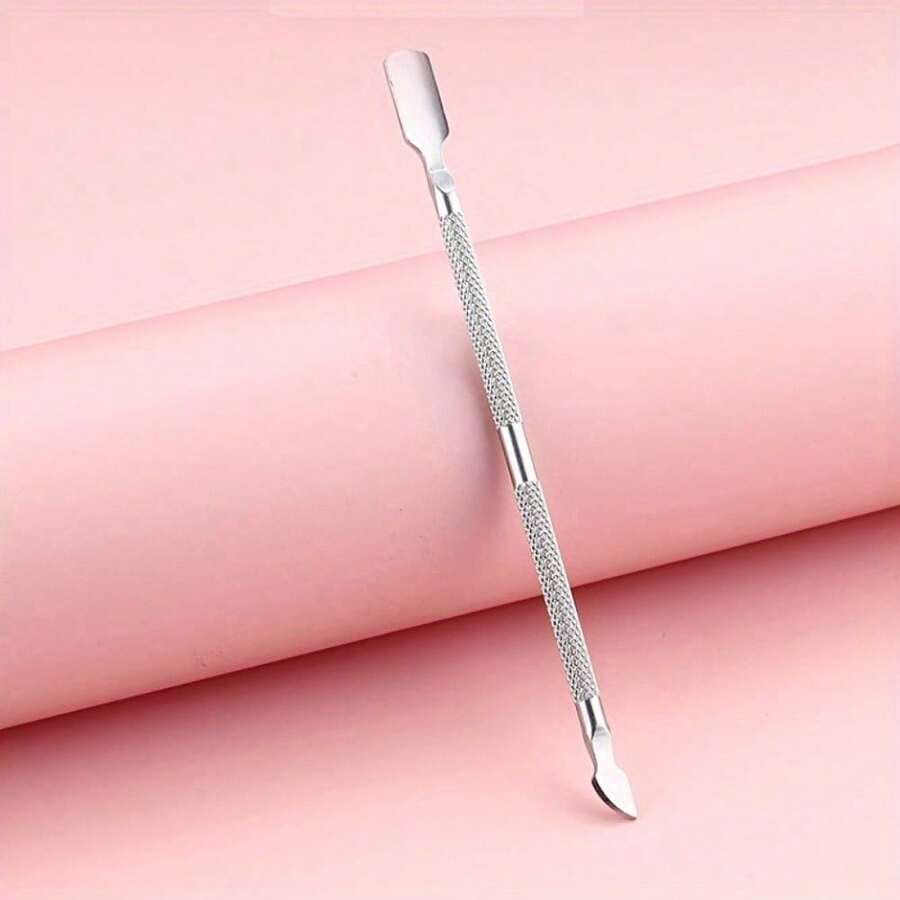 Stainless Steel Nail Pusher Cuticle Pusher Nail Polish Remover Small ...