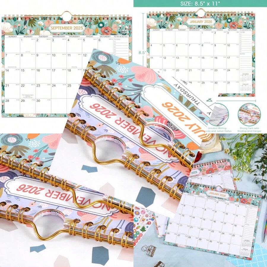 2026 Wall Calendar 2026 Calendar For Wall From Sep. 2025 Dec. 2026 Wall ...