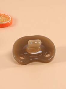 KUNT 1pc Baby Silicone Pacifier, Infant Nipple Soother With Round Head ...