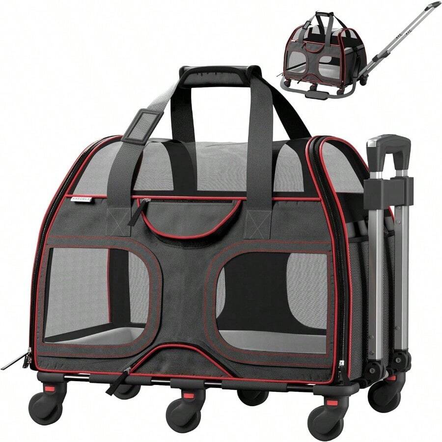 Pet Carrier Airline Compliant TSA Approved Pet Carrier For Small Dogs ...