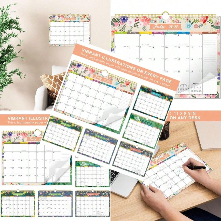 KOPEESY Calendar 20252026 Wall Calendar 20252026 Cover 18 Months From ...