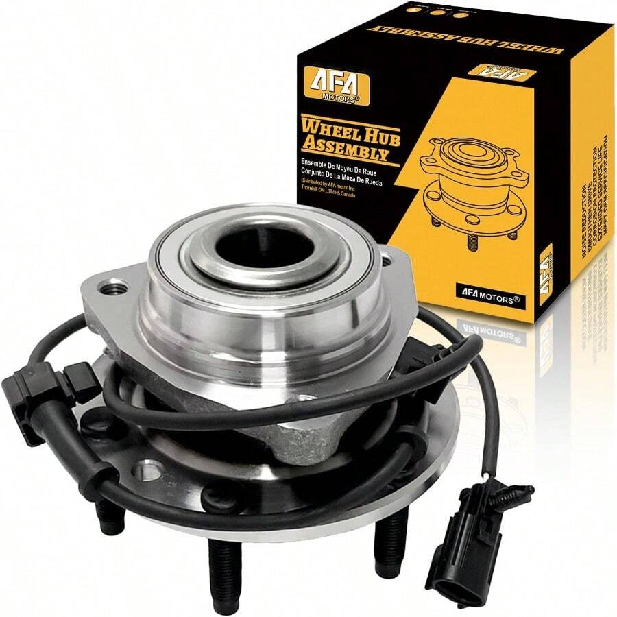 513188 Front Wheel Hub Bearing Assembly W ABS 6 Lug Replacement For ...